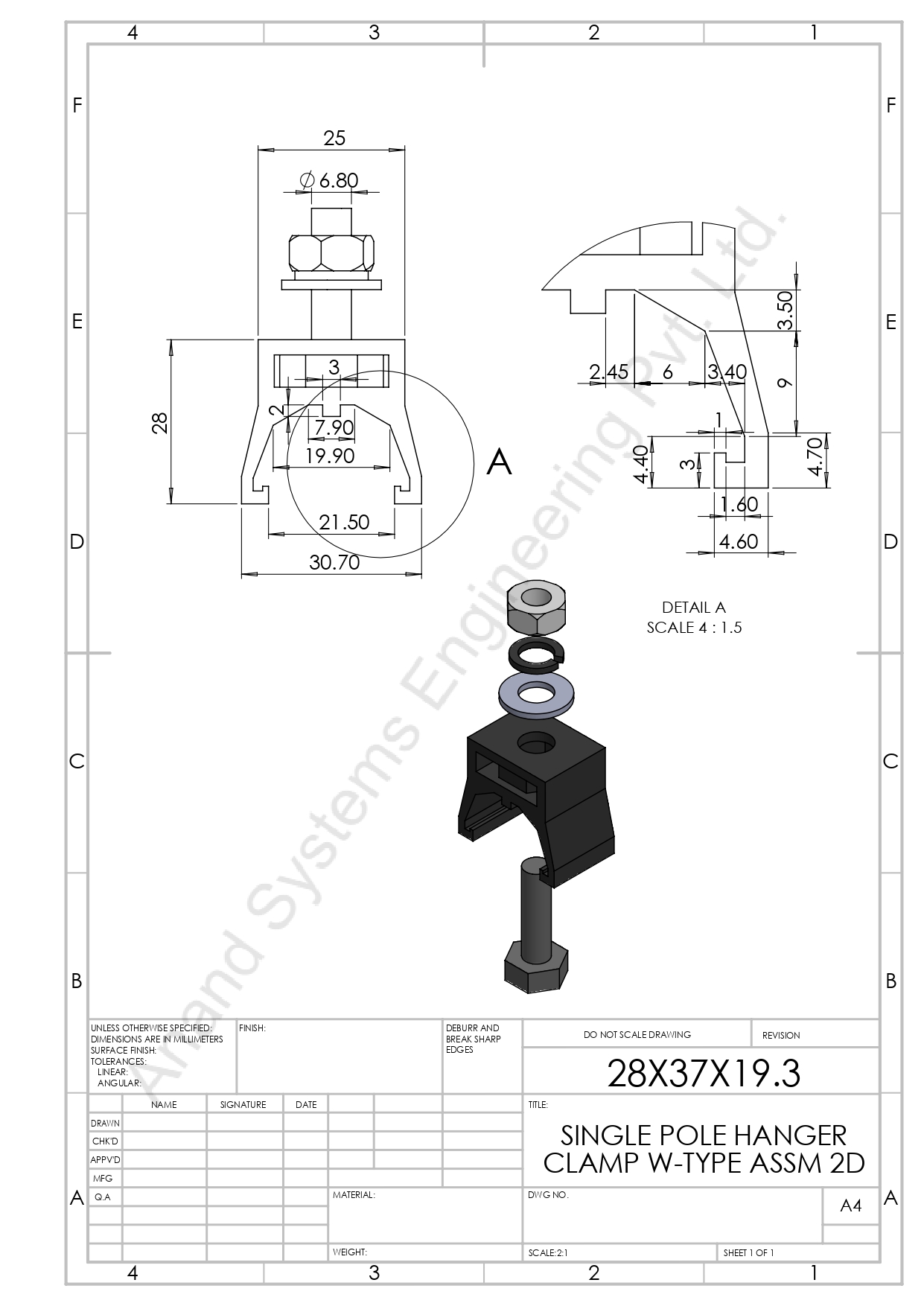 Safelink W DSL Busbars | Bolt Joint DSL Busbars for EOT Cranes